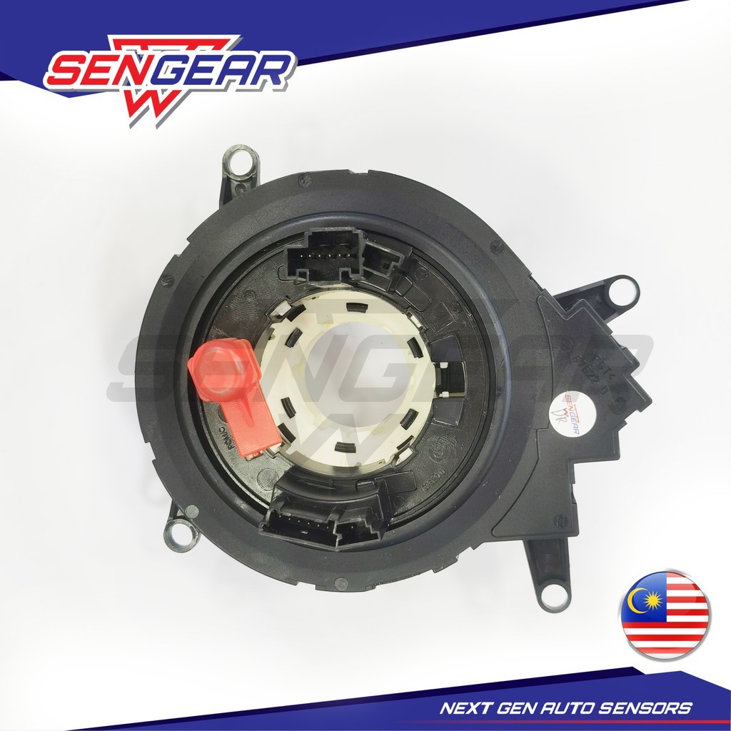 BMW E60 E61 E63 E64 STEERING HORN SPIRAL AIR BAG SENSOR CLOCK SPRING ...