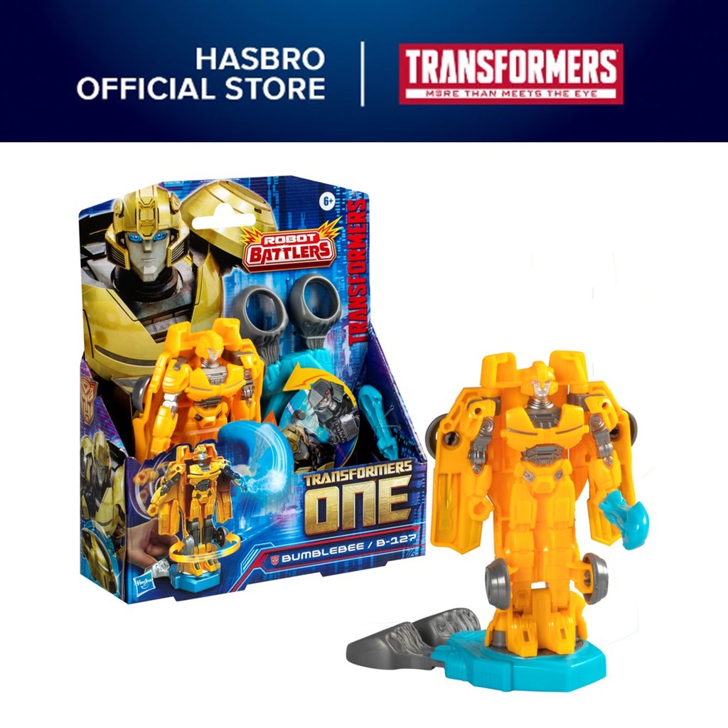 Transformers One Robot Battlers Bumblebee (B-127) 4.5-Inch Robot Action ...