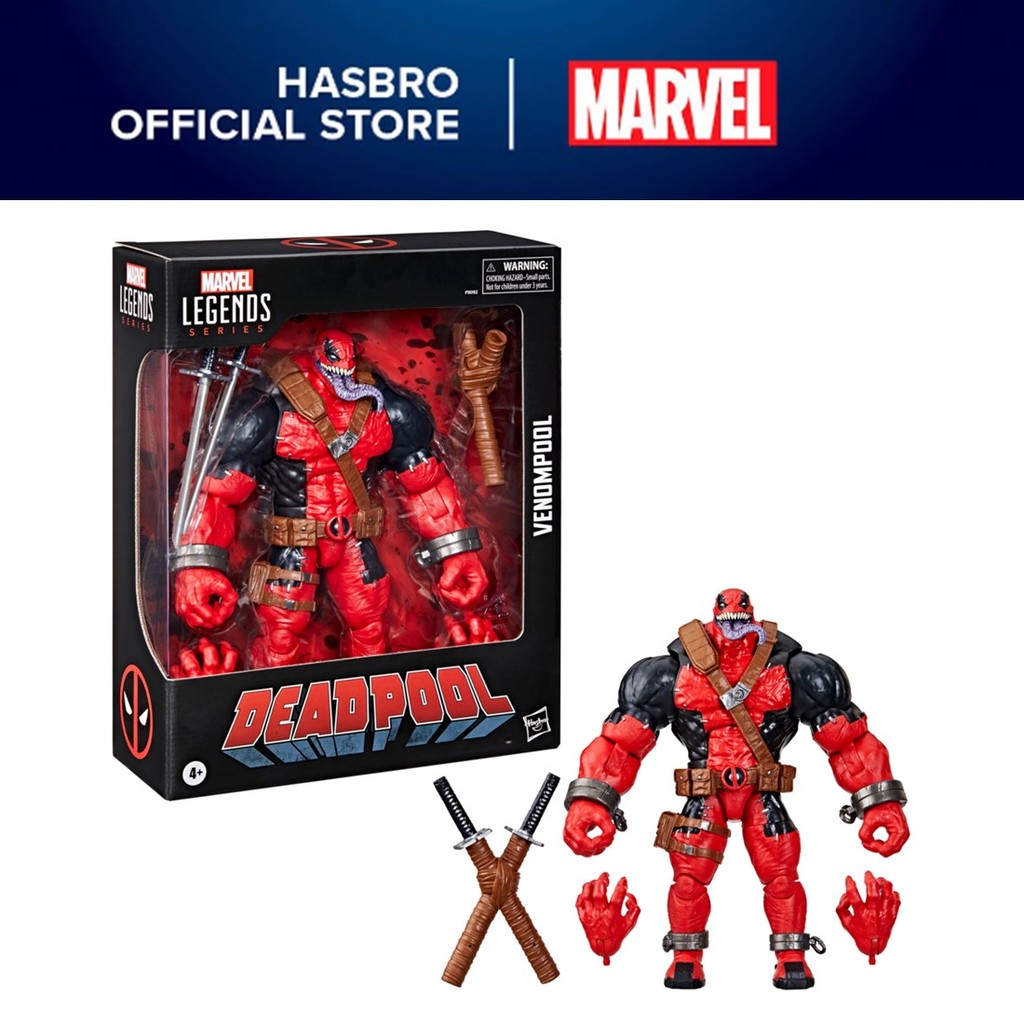 Marvel Legends Series Venompool, Deluxe Deadpool Comics Collectible 6 ...