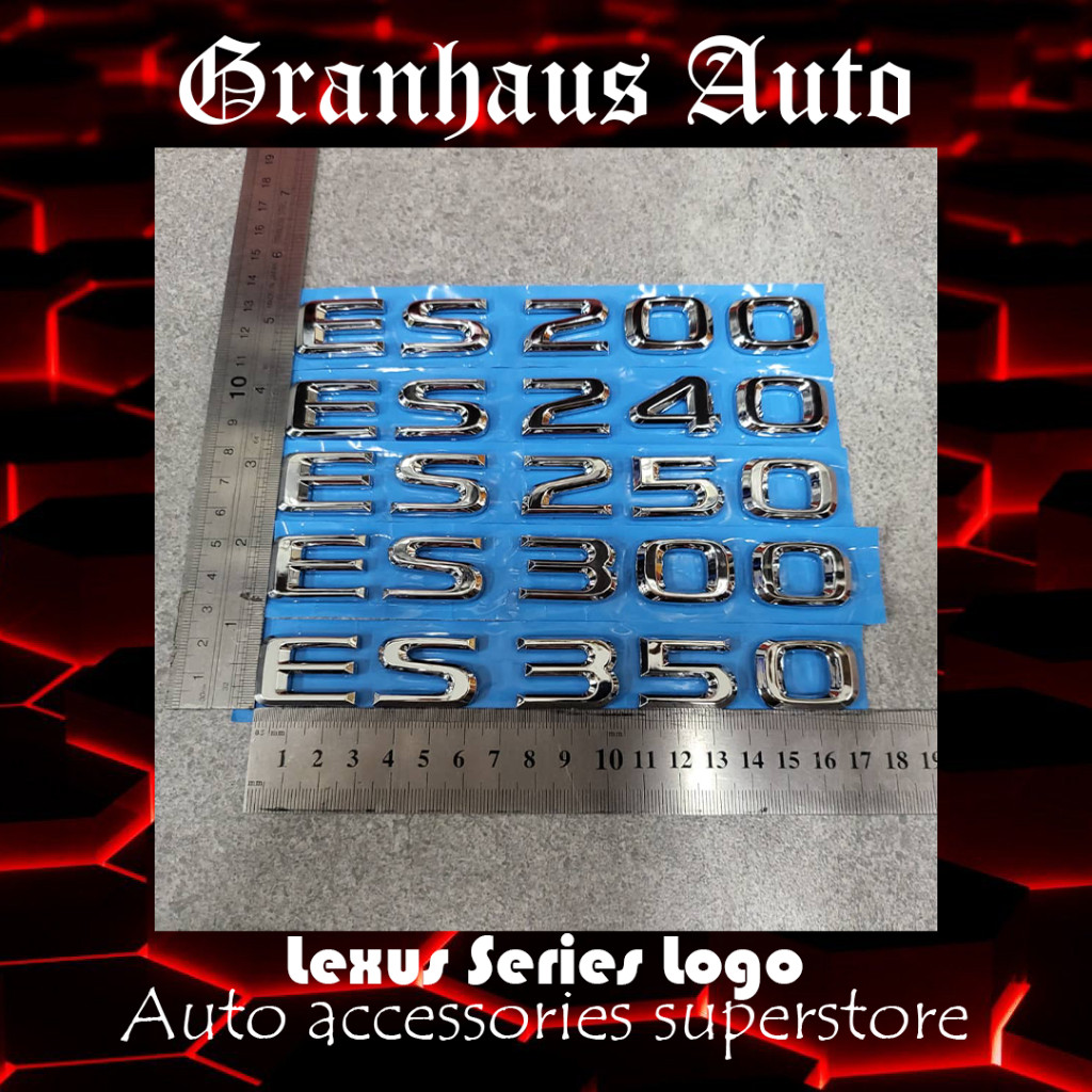 Lexus ES 200 240 250 200 350 Rear Emblem Logo | Shopee Malaysia