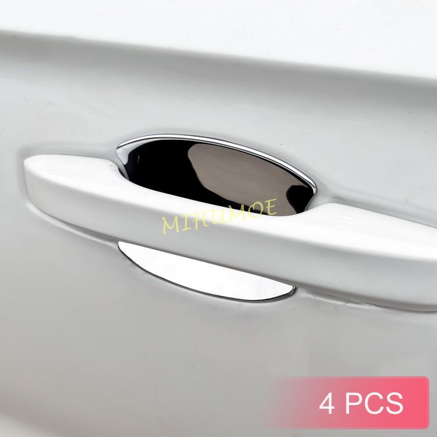 Chrome Door Handle Bowl Cup Trims Protector For 2023 2024 Honda CR-V ...
