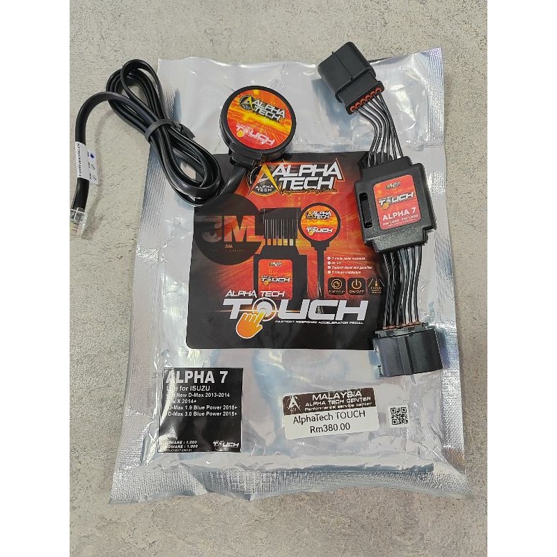 Alpha Tech Touch Throttle Fast Acceleration Pedal 95% Modern Car Use Perodua Toyota Isuzu Nissan ...