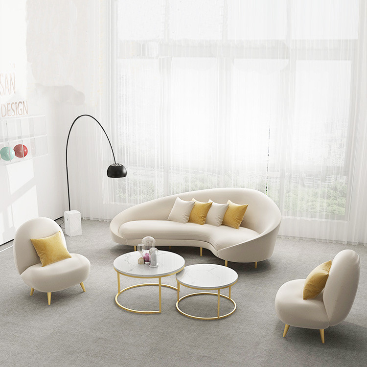 HY-6/Nordic Clothing Store Small Sofa Light Luxury Combination Company ...