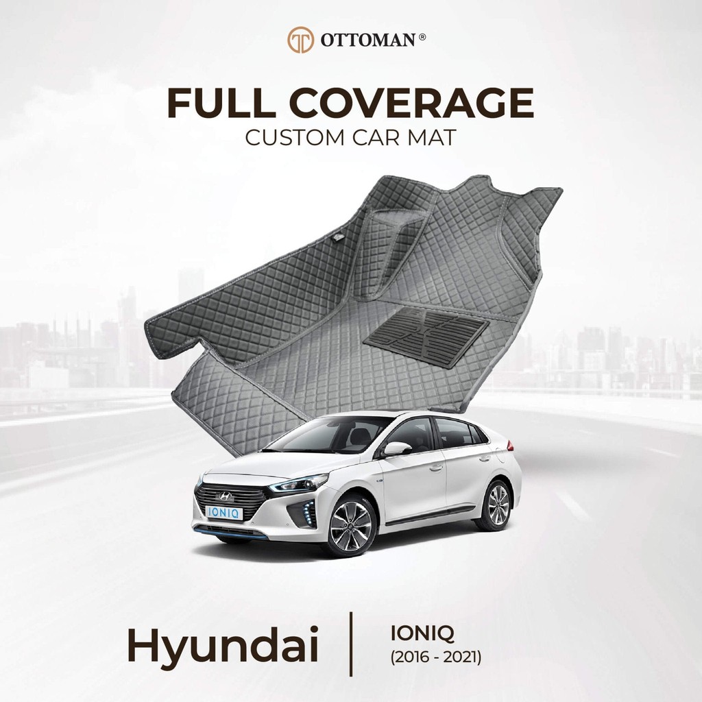 Ottoman Car Mat - Hyundai Ioniq (2016-2021) | Shopee Malaysia