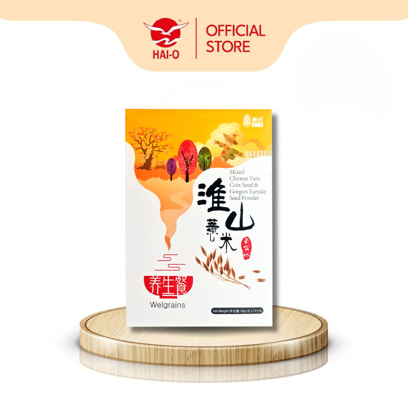 Kinds Chinese Yam, Coix Seed, Euryale Ferox Seed Powder (15'S X 20G) 康氏 ...