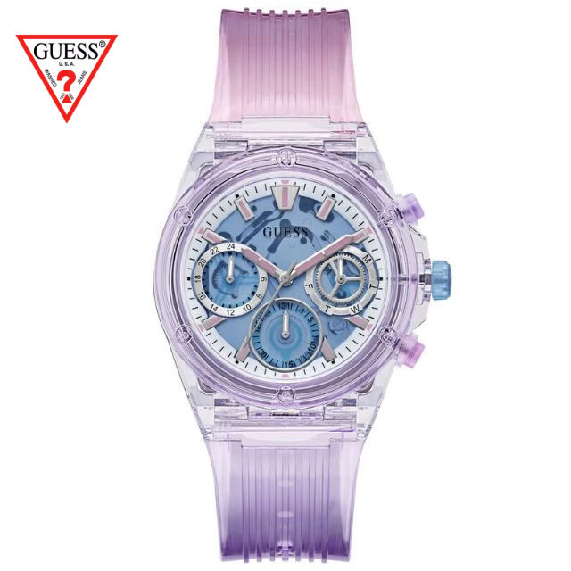 Guess Athena Ladies Eco Friendly 2-Tone Bio-Based Watch | Shopee Malaysia