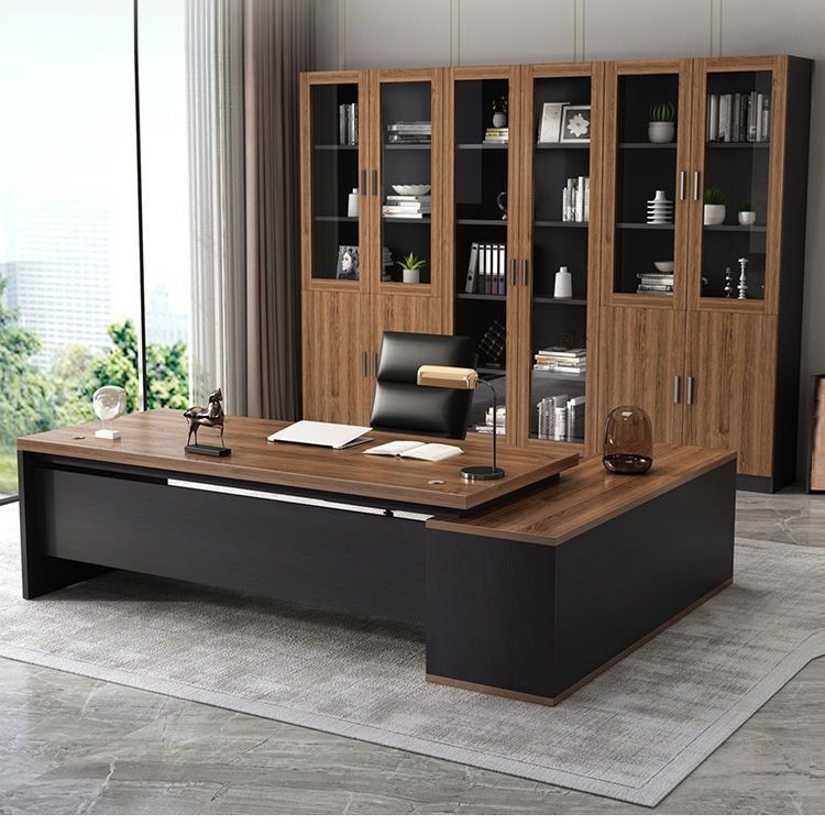 Q-8/Boss Desk Office Boss Desk Manager Desk President Desk Manager Desk ...