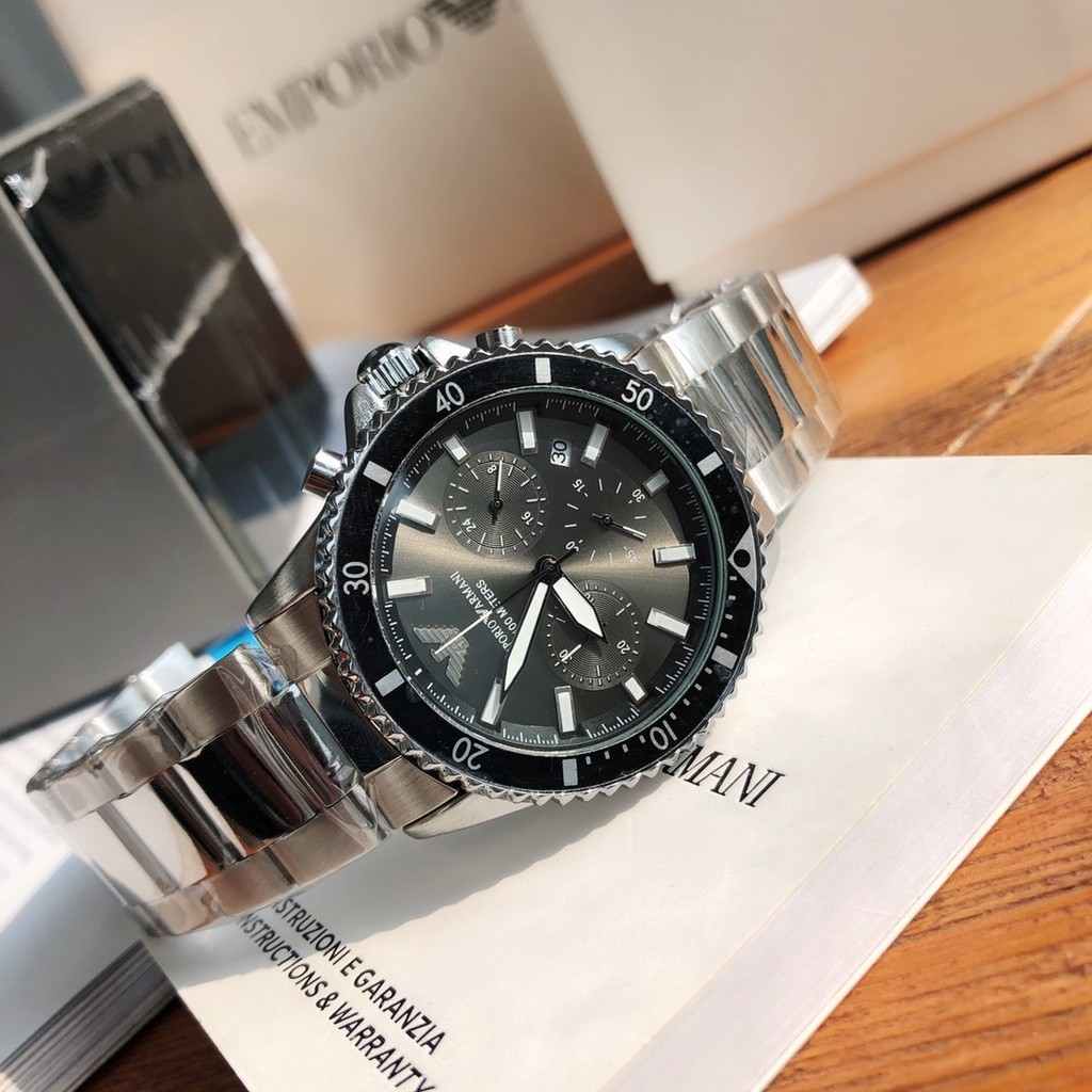 Original Emporio Armani AR11360 Classic Men Watch Multifunctional ...