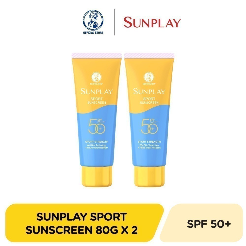 [Bundle of 2] Sunplay Sport 120 Sunscreen 80g | Shopee Malaysia