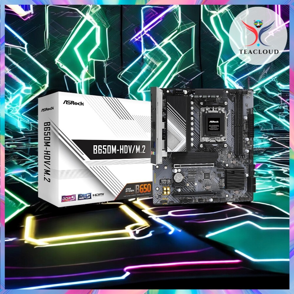 ASRock B650M-HDV/M.2 Micro ATX Motherboard | Shopee Malaysia