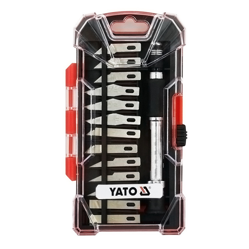 HY-6/YATO Carving Knife with Replaceable Heads, Woodcut and Seal ...