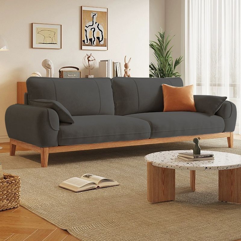 J-H/2025New Nordic Solid Wood Japanese Style Sofa for Living Room Small ...