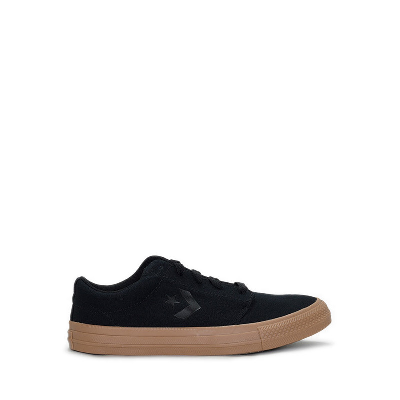 Converse Day One Classic Men's Sneakers - Black/Black/Gum | Shopee Malaysia