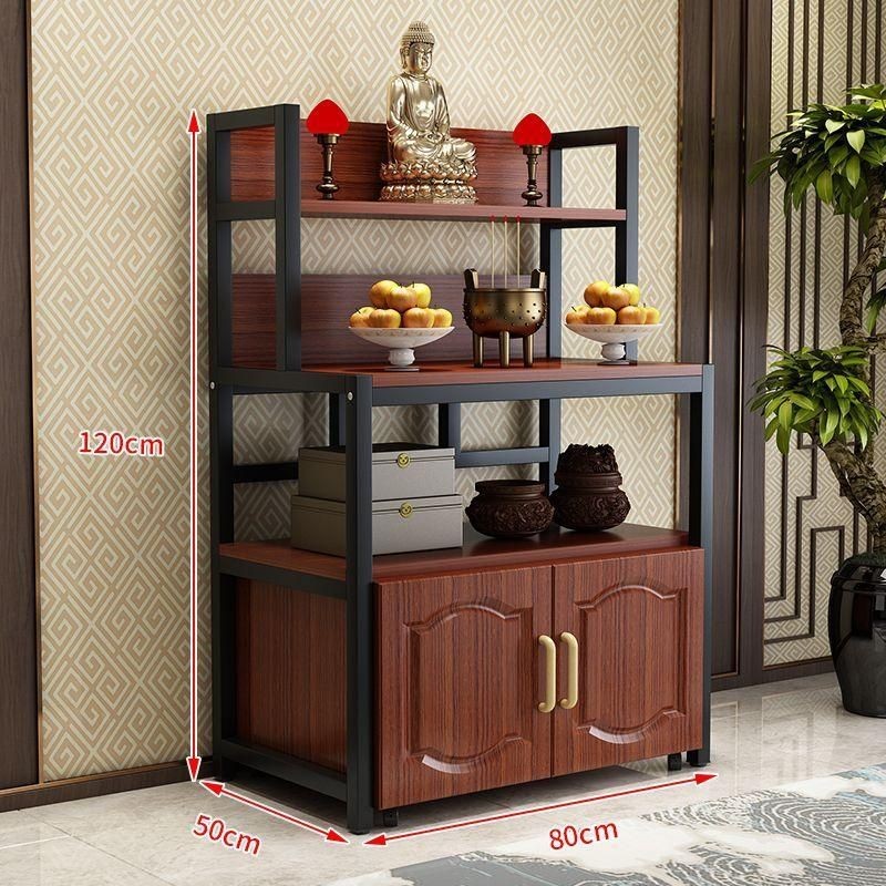J-H/Buddhist Shrine Cabinet Stand Buddha Table Offering Table with Door ...