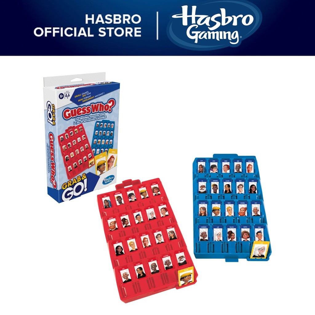 Guess Who? Grab and Go Game, Original Guessing Game for Ages 6 and up ...