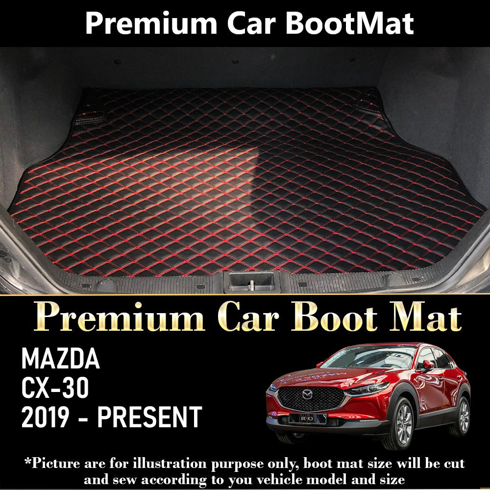MAZDA CX-30 2019 2020 2021 2022 2023 2024 2025 Boot Mat Car Boot Carpet VIP Boot Tray Cargo Mat ...