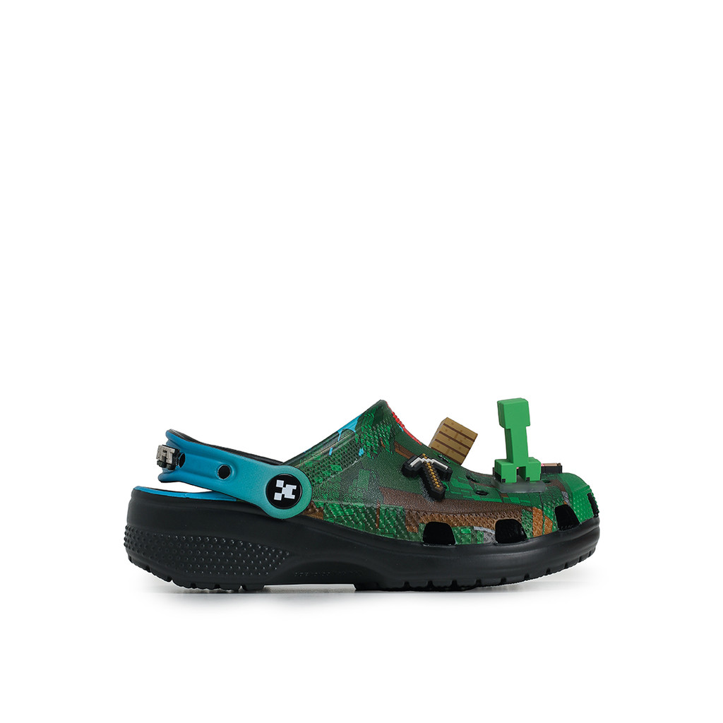 Crocs - Kids' Minecraft Classic Clogs (Unisex-kids) | Shopee Malaysia