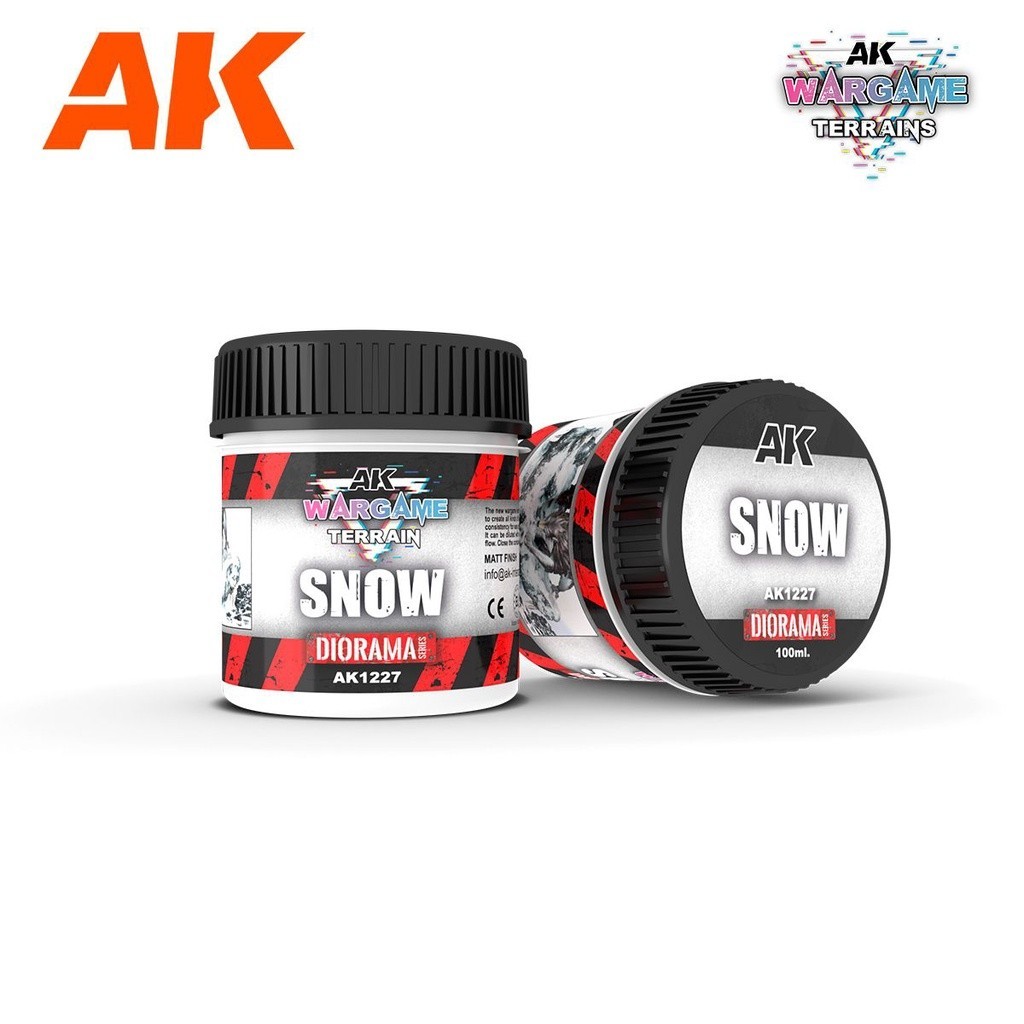 AK-INTERACTIVE SNOW Base Texture (100ml) | Shopee Malaysia