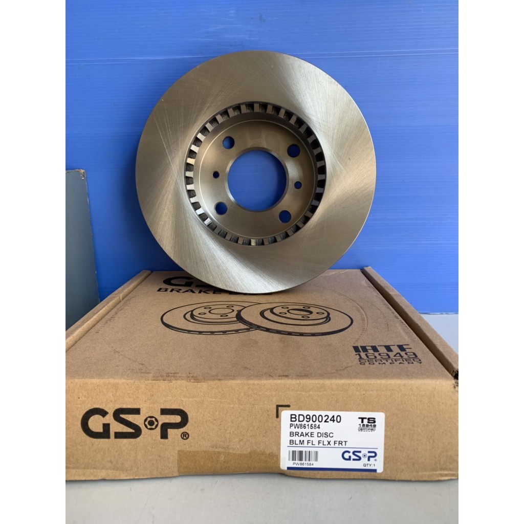 GSP PROTON SAGA BLM/ FL/ FLX /SAVVY FRONT BRAKE DISC ROTOR (2PCS) SPM ...