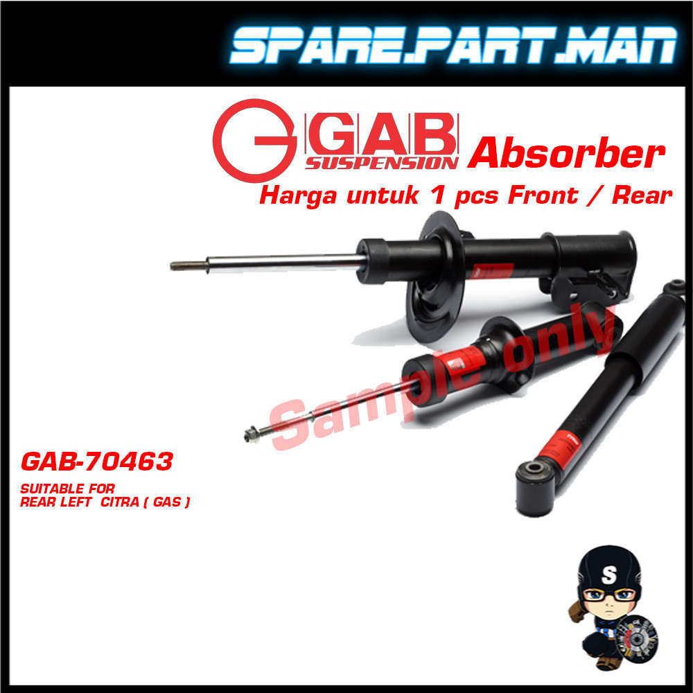🔩GAB🔩ABSORBER FOR REAR LEFT SIDE CITRA ( GAS ) SPM | Shopee Malaysia