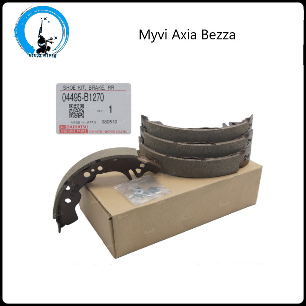 Perodua Myvi / Axia / Bezza 1.0 Rear Brake Shoe ( Original Genuine ...