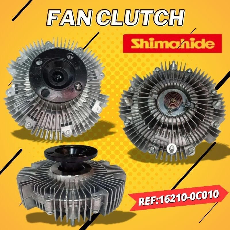 MADE IN JAPAN SHIMAHIDE FAN CLUTCH FOR TOYOTA INNOVA AN40/TGN40-(2004 ...