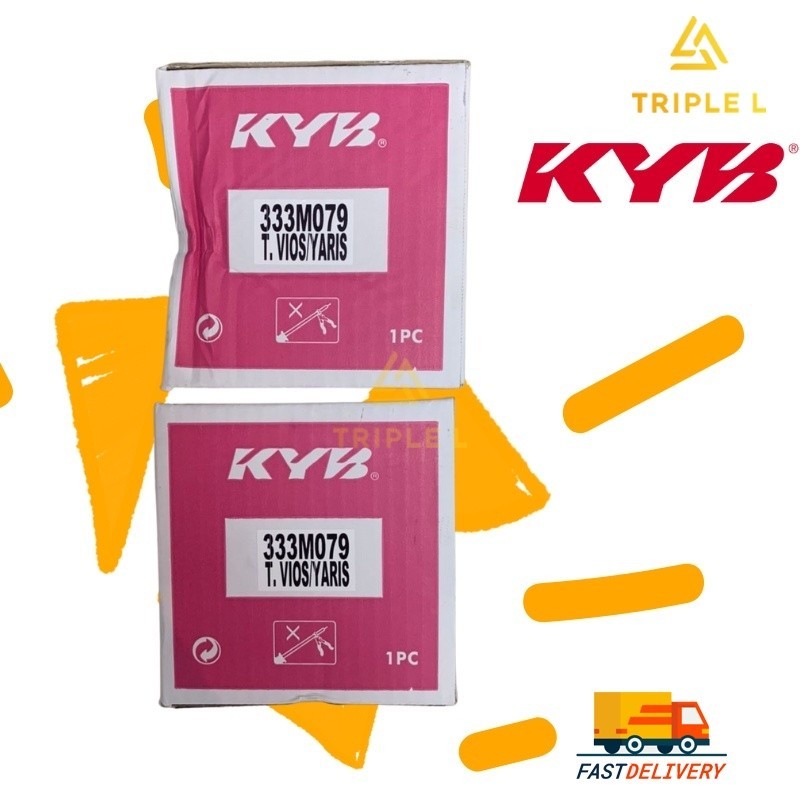 Original KAYABA Shock Absorber SET Front / Rear Toyota Vios NCP150 2013 ...