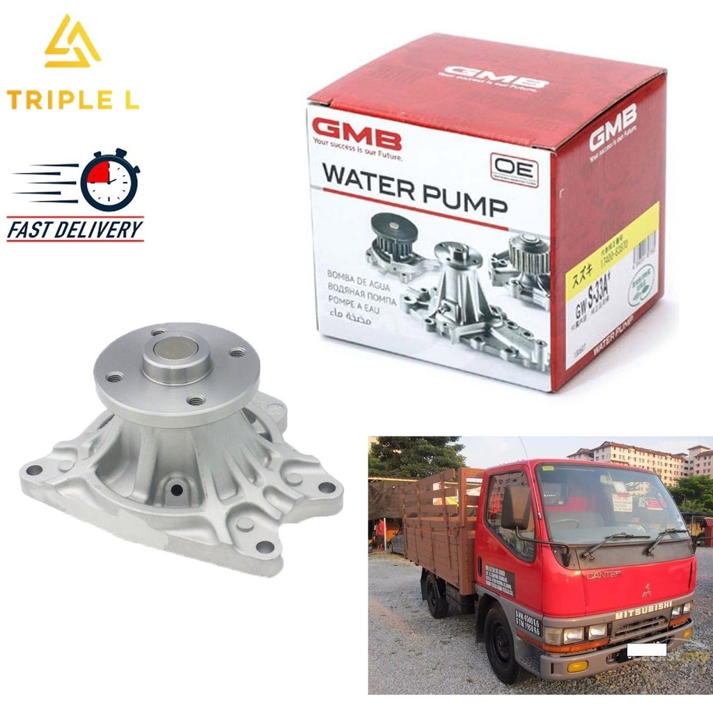 ORIGINAL GMB WATER PUMP MITSUBISHI CANTER FB511 4M40 (GWM67A) | Shopee ...