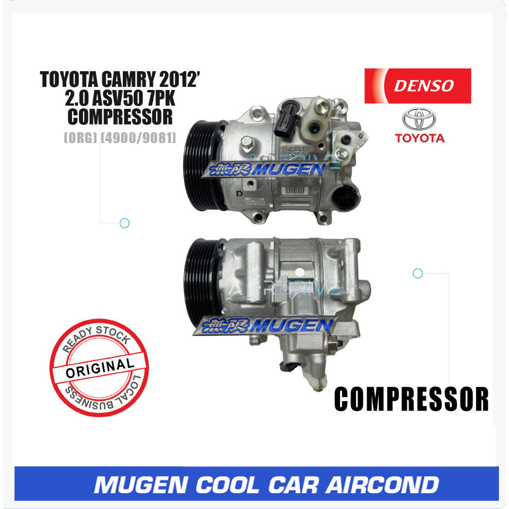 ORIGINAL DENSO CAMRY ASV50 2.0/2.5 2012 /LEXUS RX270 /ES250 7PK TSE17C ...