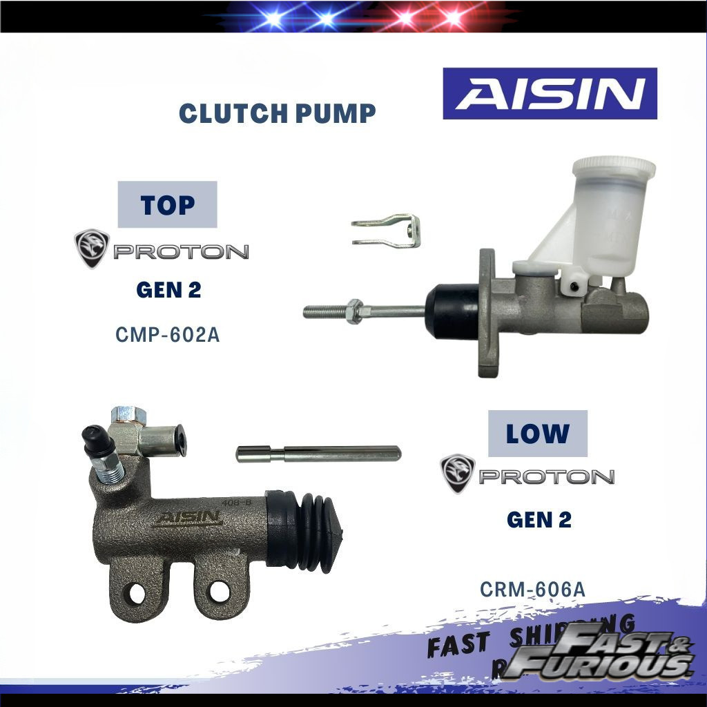 AISIN CLUTCH PUMP TOP & LOW - PROTON GEN2 CM6 GEN 2 AUTO MANUAL AISIN ...