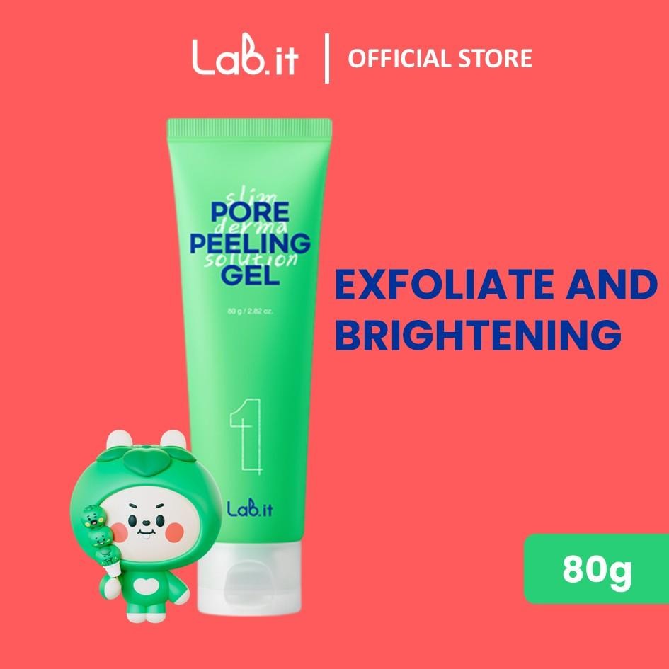 Lab.it Pore Peeling Gel (80g ) Exfoliating Gel / Reduce Dead Skin and ...