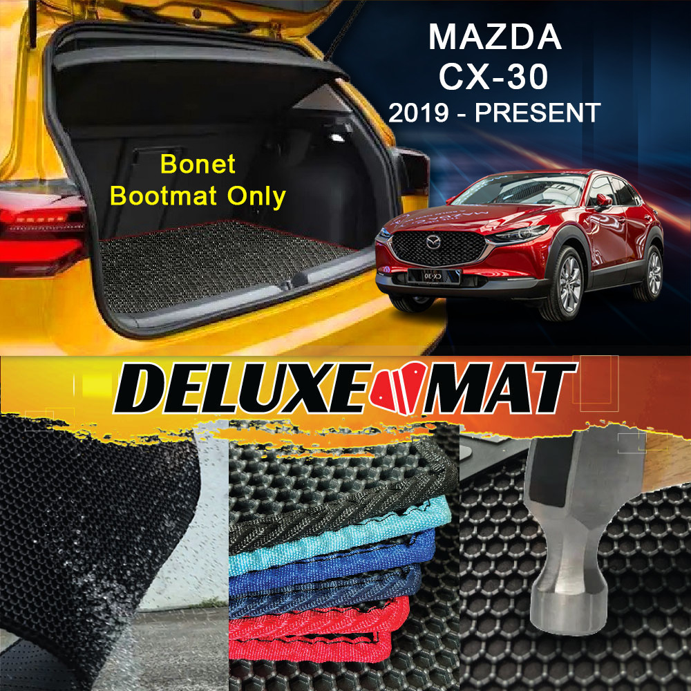 MAZDA CX-30 2019 2020 2021 2022 2023 2024 2025 Deluxe Boot Mat Car Boot ...