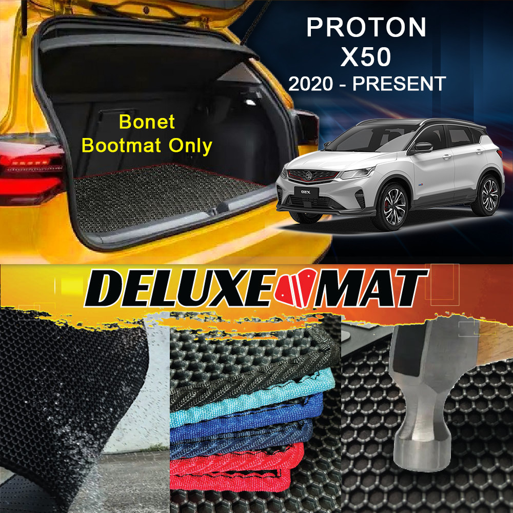 PROTON X50 2020 2021 2022 2023 2024 2025 2026 Deluxe Boot Mat Car Boot ...