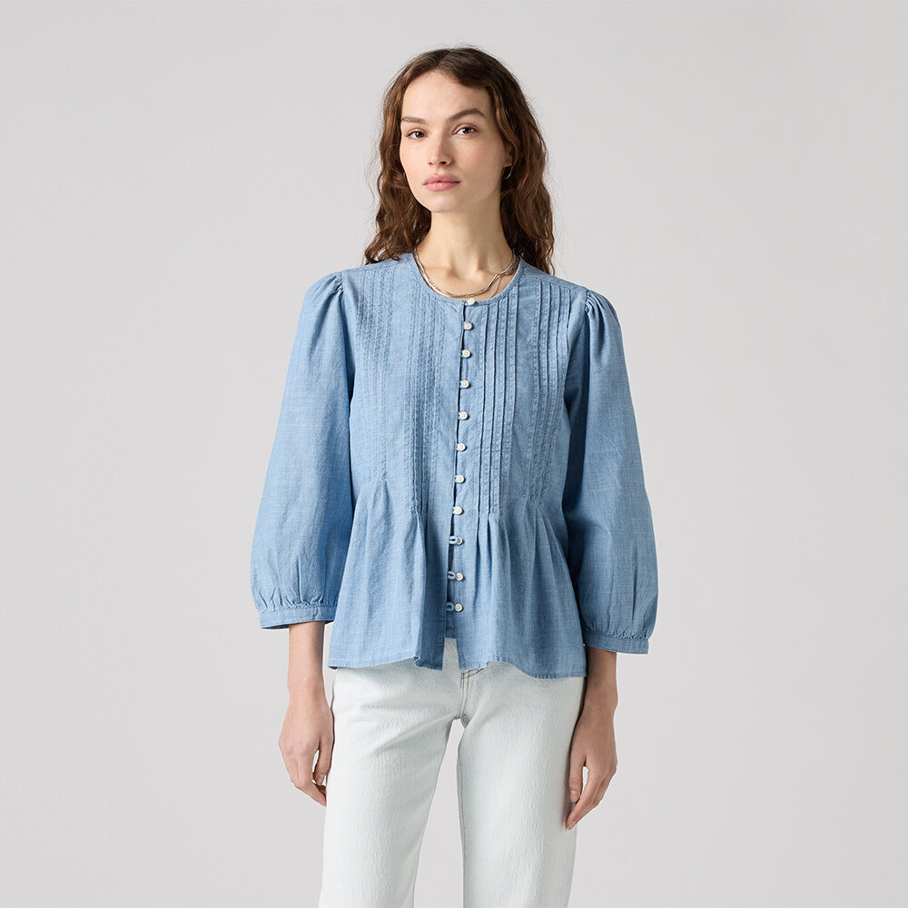 Levi's® Women's Gina Blouse 001RP-0000 | Shopee Malaysia