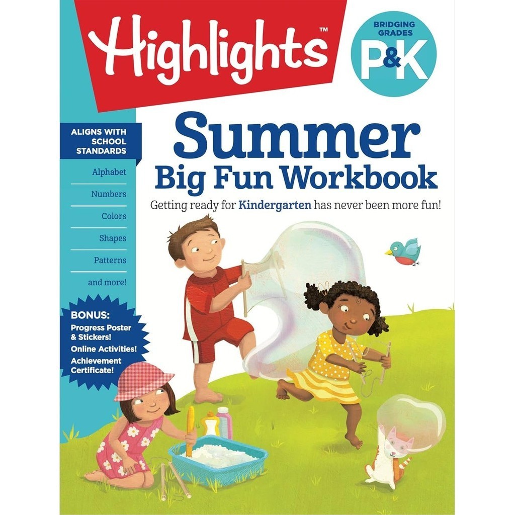 (BBW) Highlights Summer Big Fun Workbook Bridging Grades P & K (ISBN ...