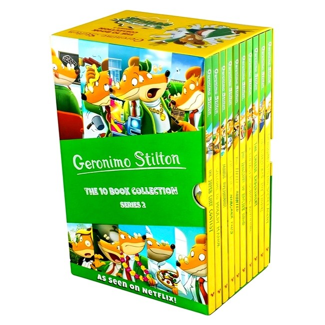 (BBW) GERONIMO STILTON: THE 10 BOOK COLLECTION (SERIES 2) (ISBN ...