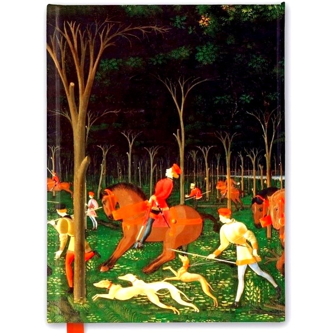 (BBW) ASHMOLEAN MUSEUM: THE HUNT BY PAOLO UCCELLO (FOILED JOURNAL ...