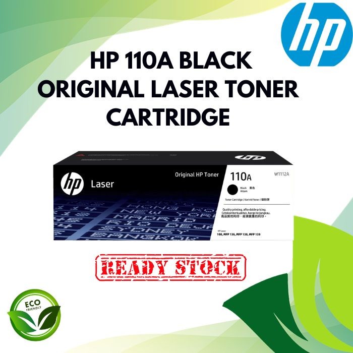 HP 110A Black Original Laser Toner Cartridge | Shopee Malaysia