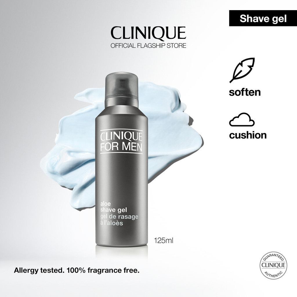 Clinique Aloe Shave Gel For Men (125ml) | Shopee Malaysia