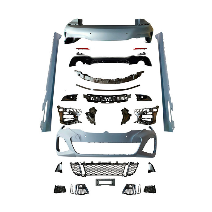 For 3 series G20 G28 body kit with front bumper side skirt rear bumper ...