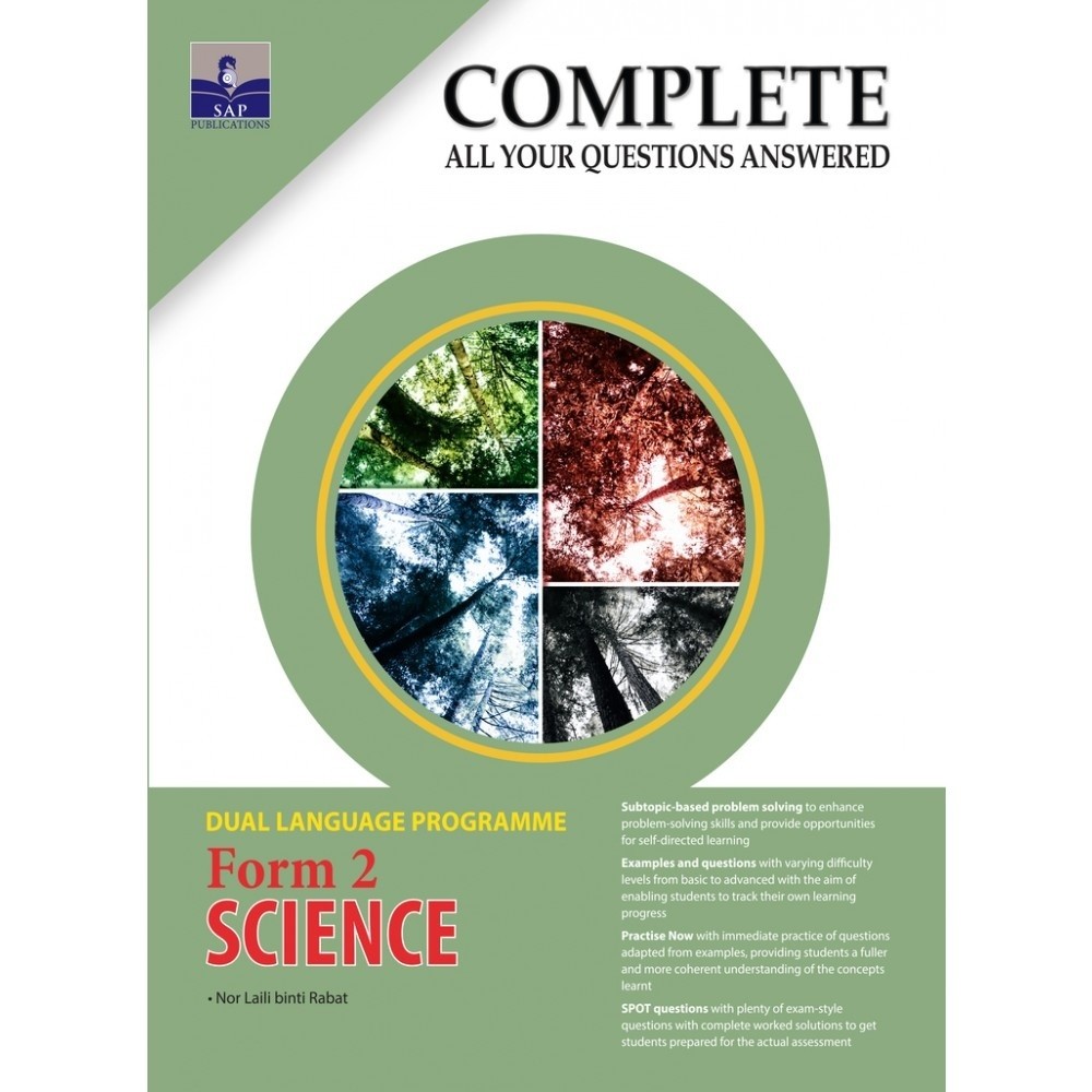 SAP: Complete All Your Questions Answered: Sains + Science: Tingkatan ...
