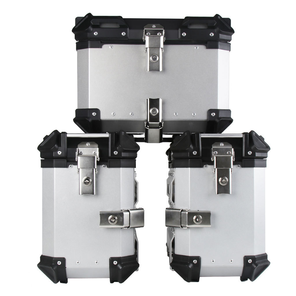36L Motor Aluminum Suit Case With Top Boxes Bracket For Benelli Africa ...