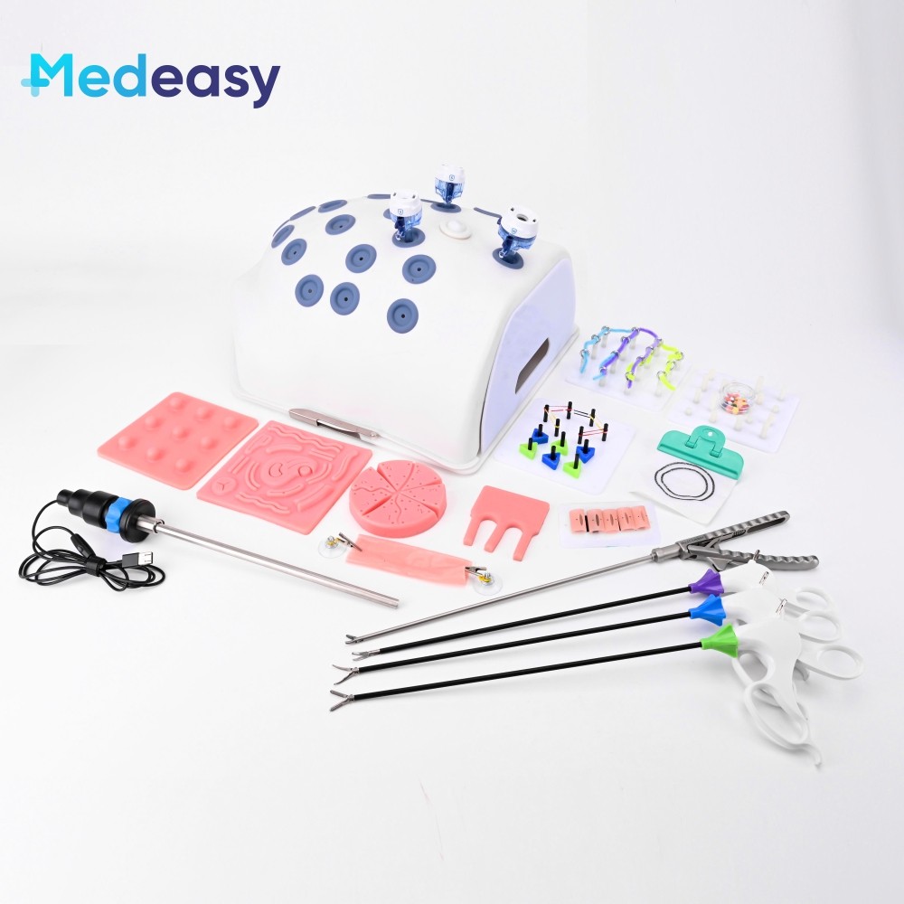 High Simulation Laparoscopy Simulator Trainer Laparoscopic Training Box ...