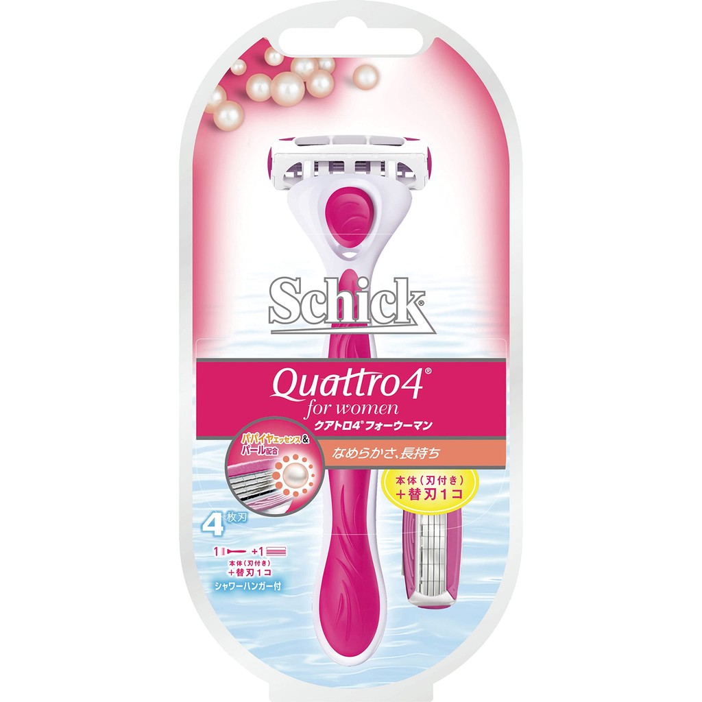 Schick Schick Quattro 4 Four Woman Holder (2 replacement blades ...