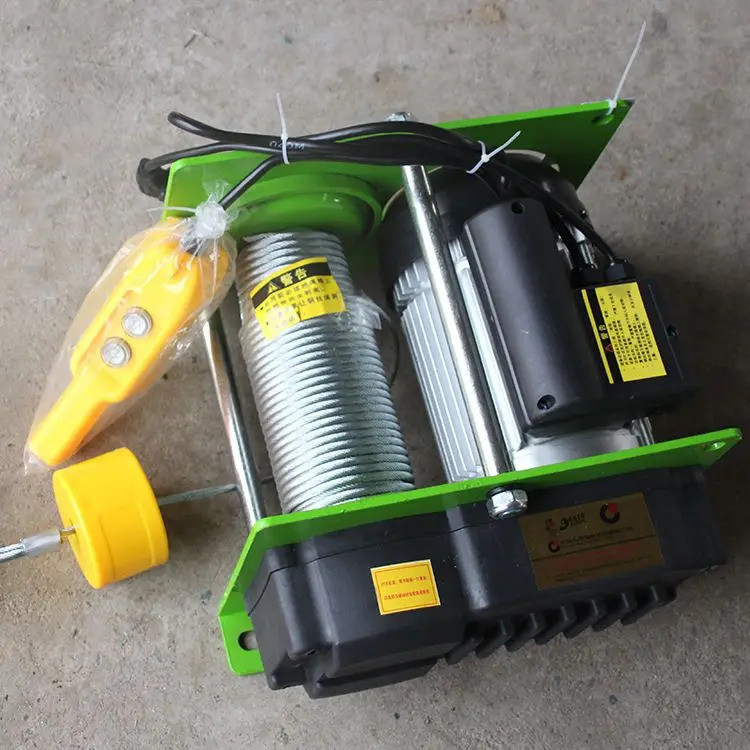 1000KG 100M Wire rope hoist micro electric hoist electric hoist ...