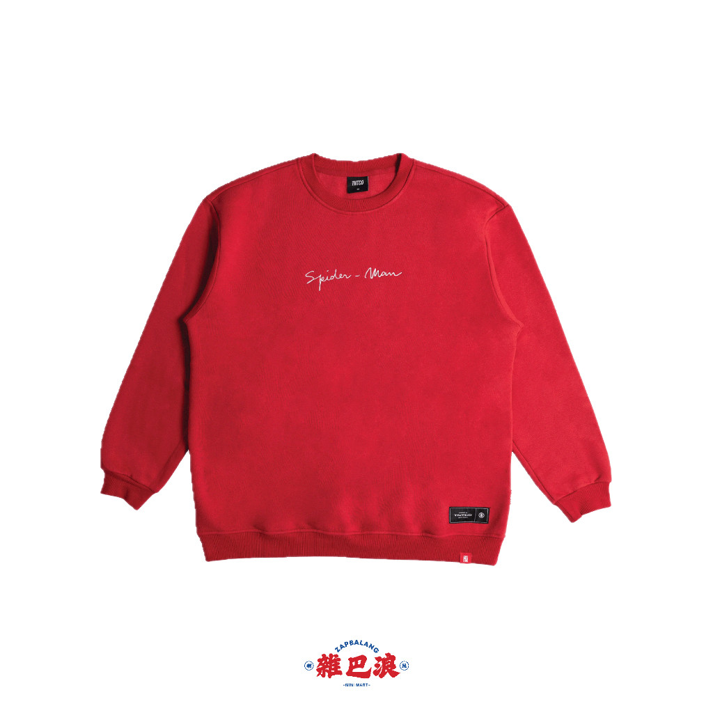 Zapbalang Mini Mart: Tntco | Marvel Spiderman Signature Sweater (Red ...