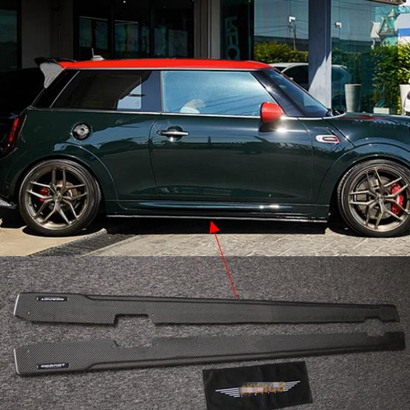 For BMW MINI COOPER S F55 F56 F57 JCW modified AG side skirt carbon ...
