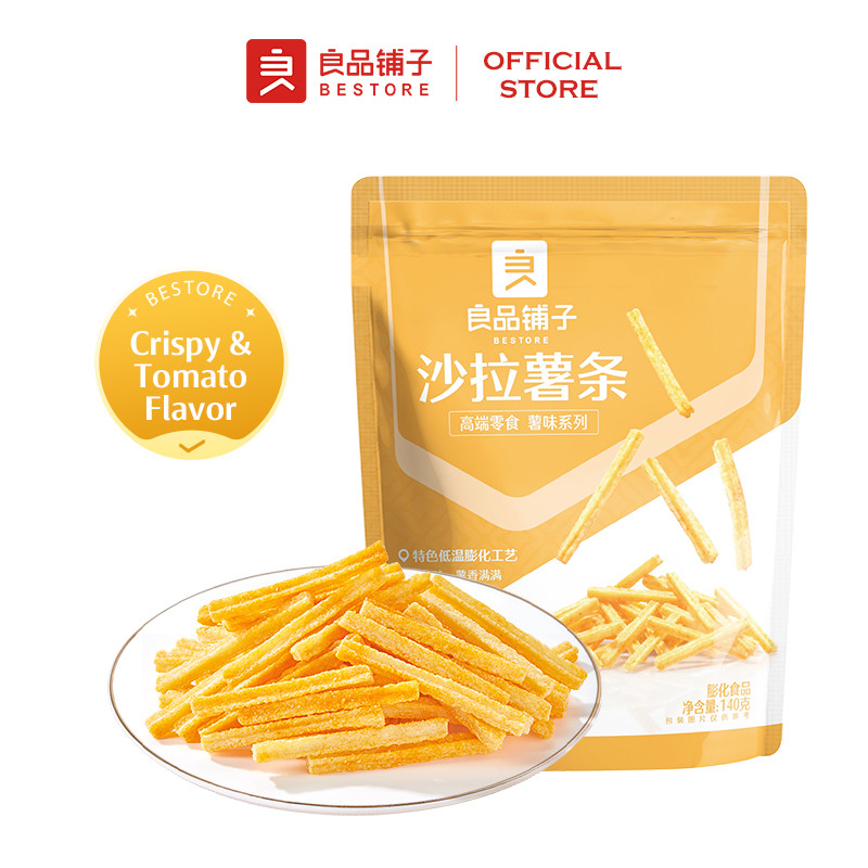 【良品铺子】Bestore Salad Potato Chips (140g) Chinese Snack 沙拉薯条 薯条 膨化薯片 解馋小 ...