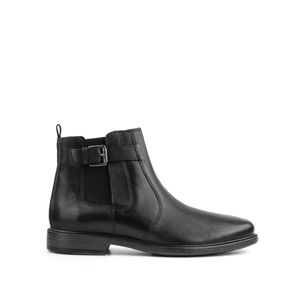GEOX Men Terence Leather Ankle Boots - Black U267HD-00081-C9999F2 ...