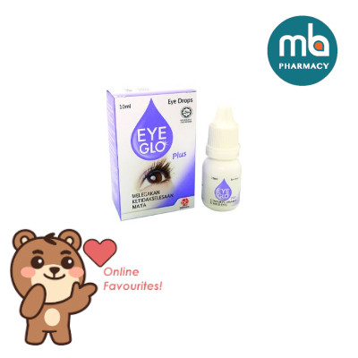 [Exp: Oct 2027] EYE GLO PLUS EYE DROPS 10ML | Shopee Malaysia